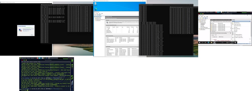 WINDOWS EVENT LOGS & FINDING EVIL - connection problems - Academy ...