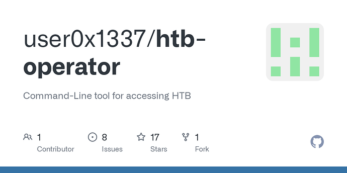 New Command-Line tool for accessing HTB - Programming - Hack The Box :: Forums