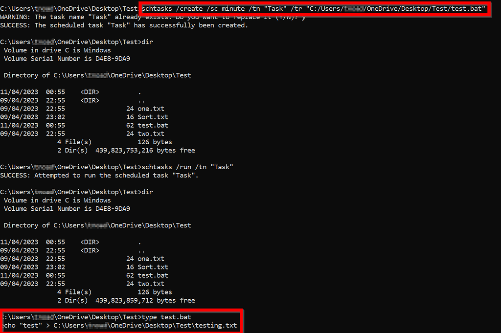 Intro To Windows Command Line - schtasks - Academy - Hack The Box :: Forums