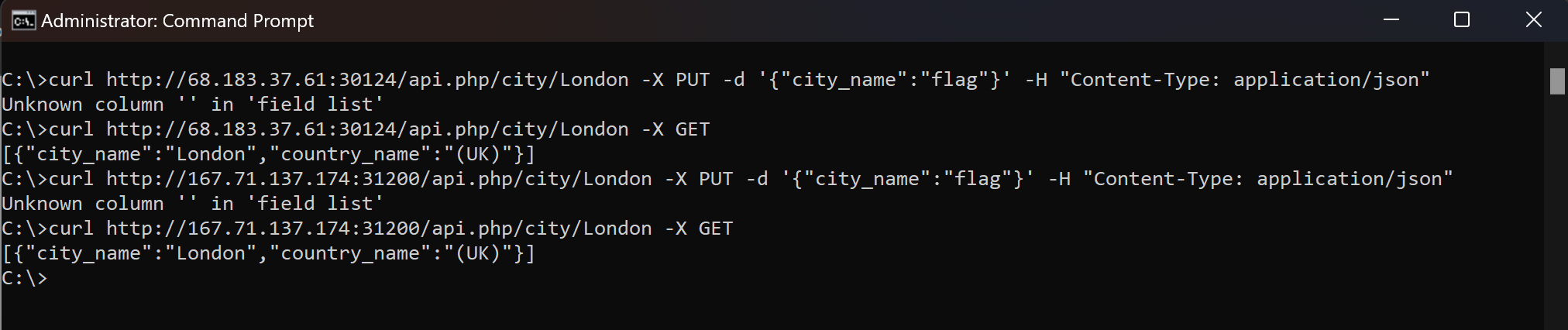 Web Requests - CRUD API Issue - Academy - Hack The Box :: Forums