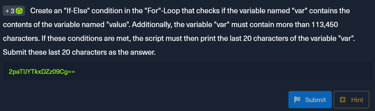 Introduction To Bash Scripting Conditional Execution Academy Hack The Box Forums