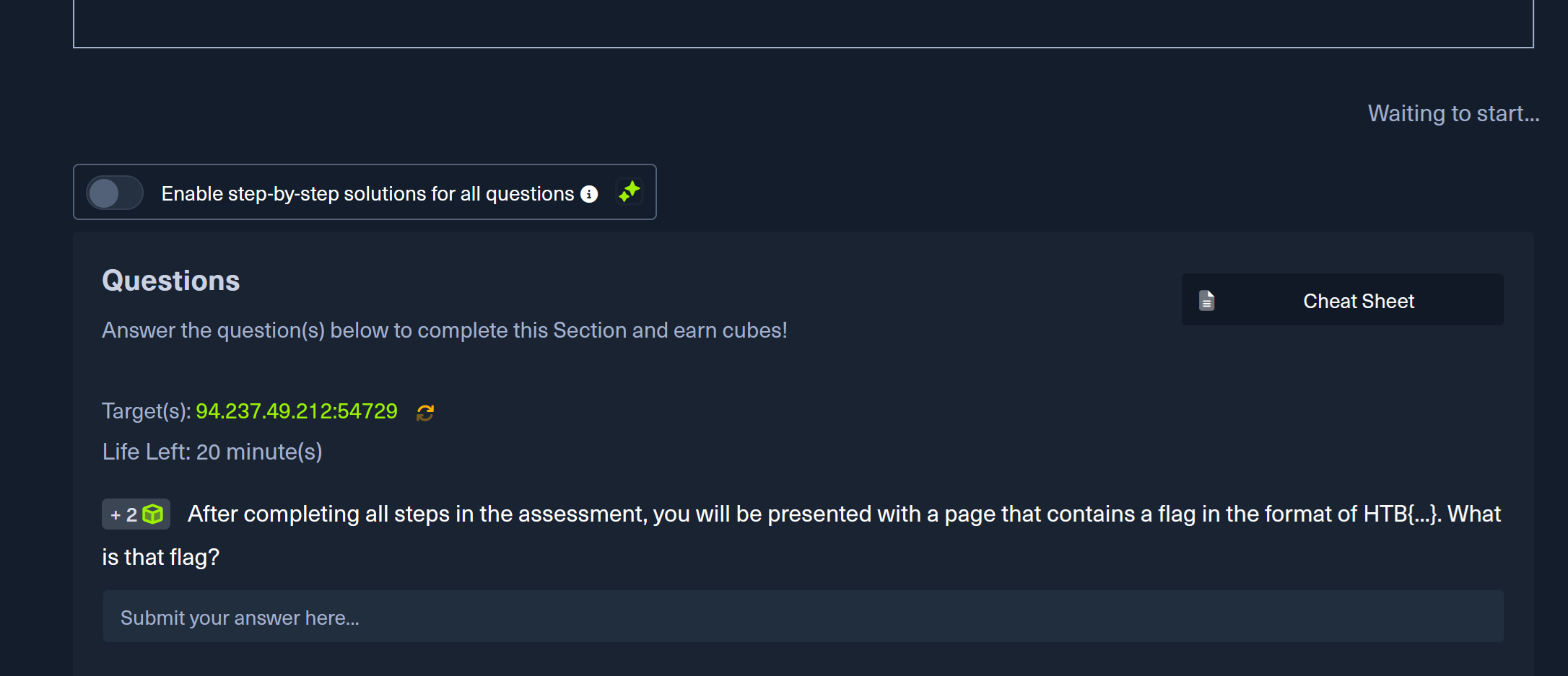 Web Fuzzing Skills Assessment - Academy - Hack The Box :: Forums