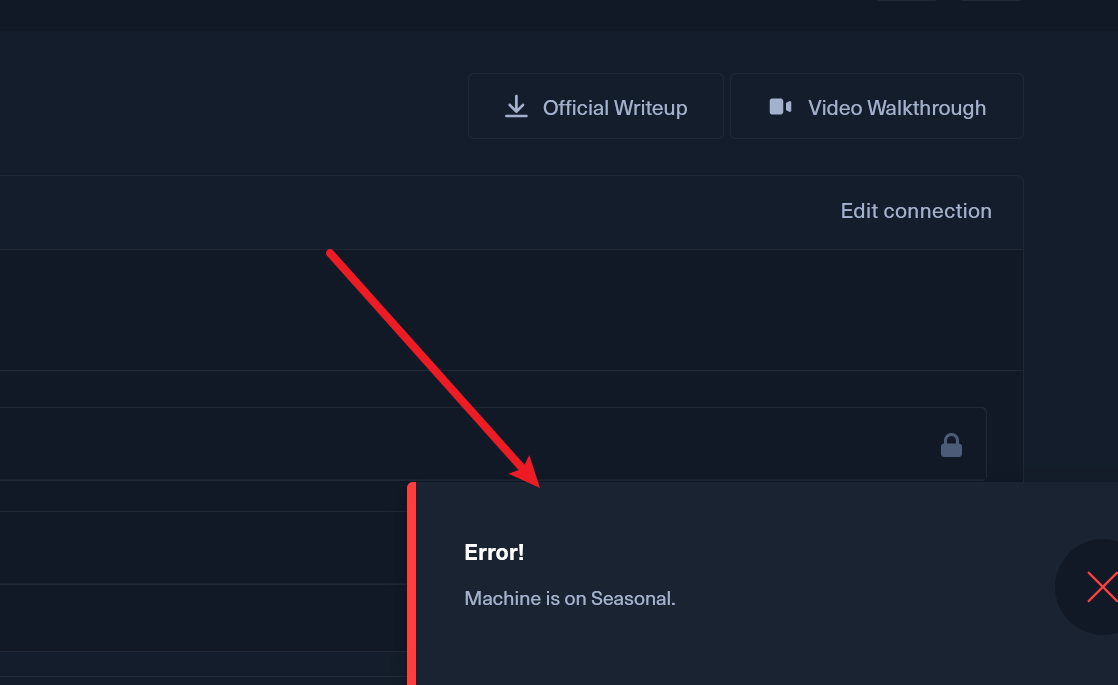 Help! why I can't start a vip machines when I just upgrade to vip - Off-topic - Hack The Box ...