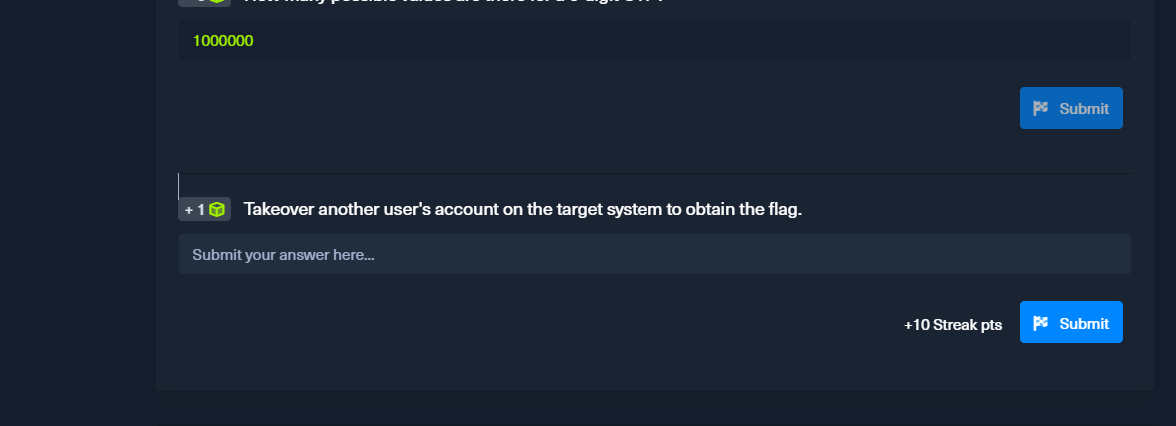 Broken Authentication -Brute-Forcing Password Reset Tokens - Academy - Hack The Box :: Forums