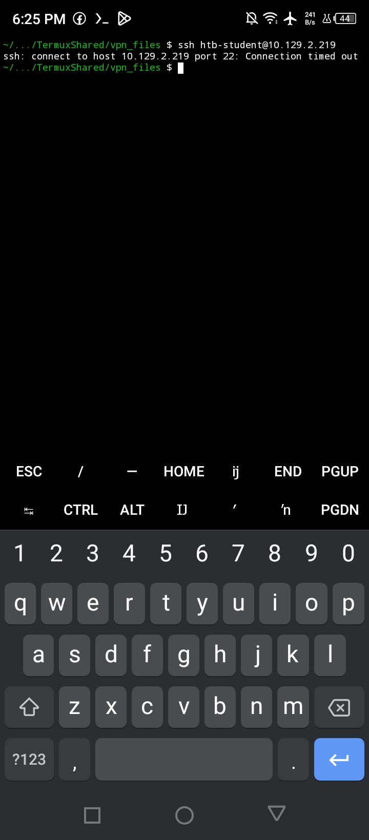 Accessing HTB ssh from local machine - Academy - Hack The Box :: Forums