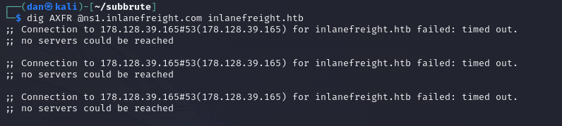 Attacking Common Services - DNS - Academy - Hack The Box :: Forums